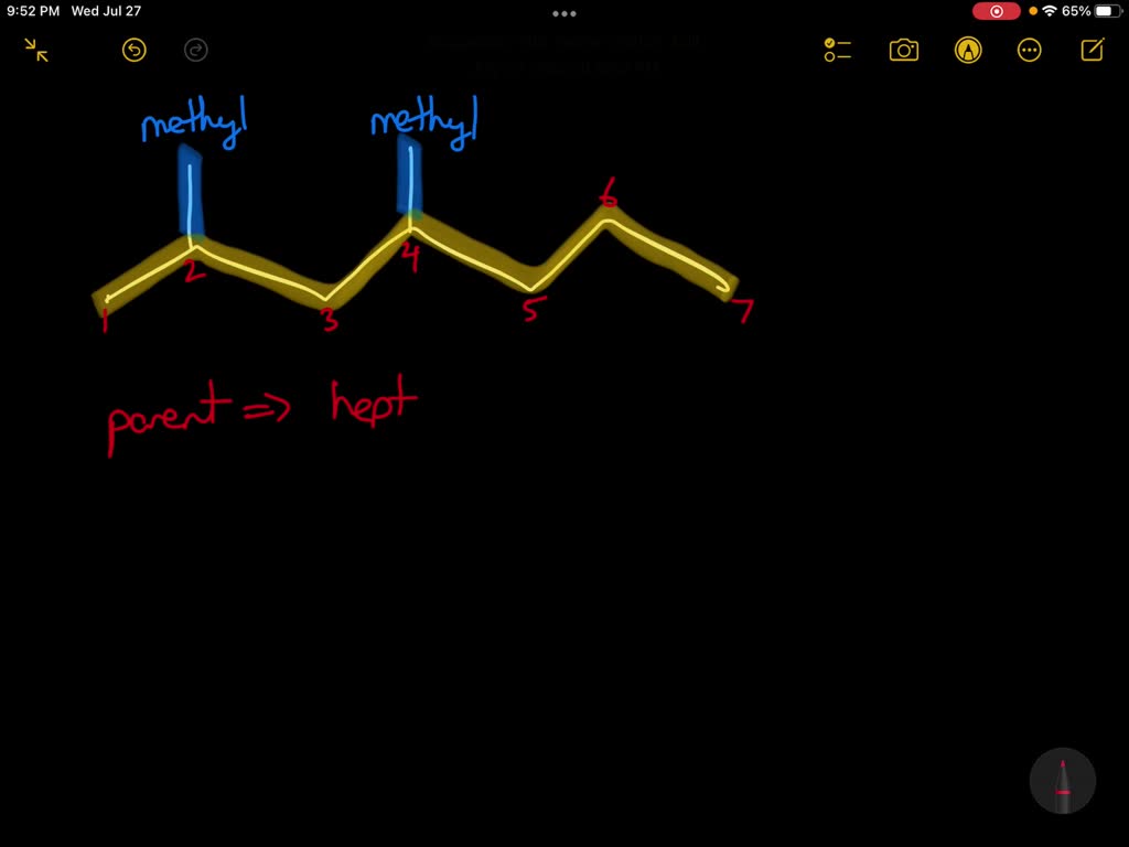SOLVED: Spell out the full name of this compound: There is a diagram of ...