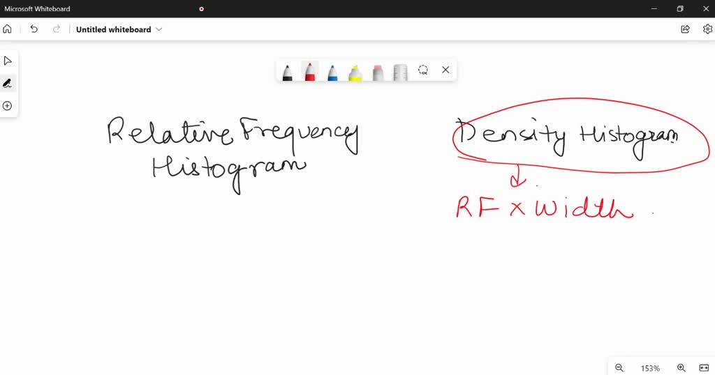 SOLVED: What is the difference between a relative frequency histogram ...