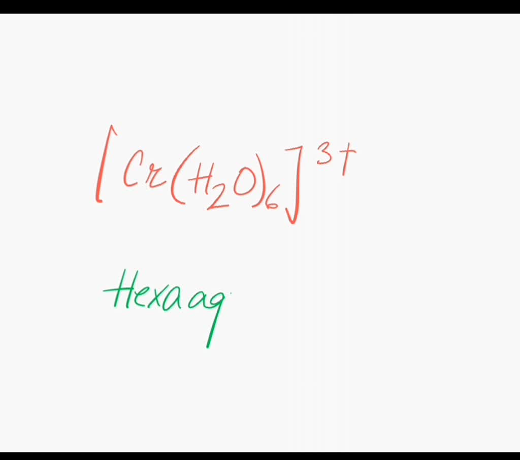 SOLVED: Give the systematic name for the following coordination ... SOLVED: Give the systematic name for the following coordination ...