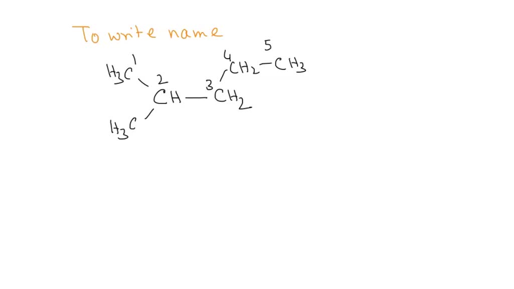 SOLVED: Butane, hexane, pentane. QUESTION 5 What is the name of CH3 CH2 ...