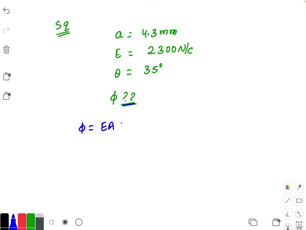 SOLVED: The square surface shown in the figure measures 4.6 mm on each ... SOLVED: The square surface shown in the figure measures 4.6 mm on each ...