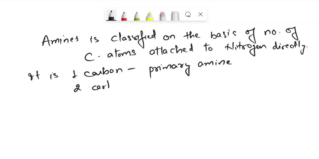 SOLVED: Classify the amine below by its degree. H3C-NH2-CH3 Select the ...