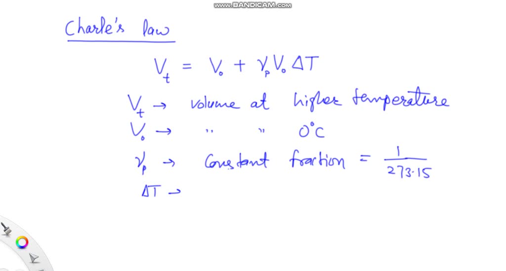 SOLVED: describe the relationship between volume and temperature in ...