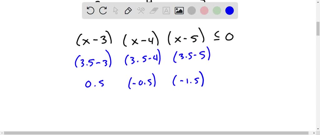 SOLVED: Solving inequalities can be done quickly using a sign chart ...