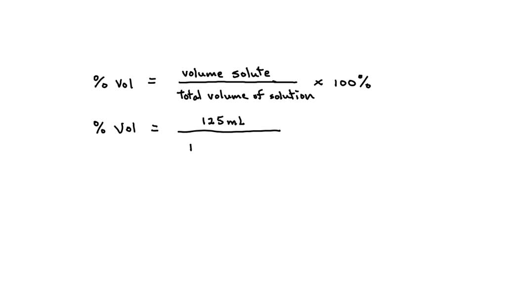 SOLVED: A solution of methanol is prepared by dissolving 45.0 mL of methanol in sufficient water ...