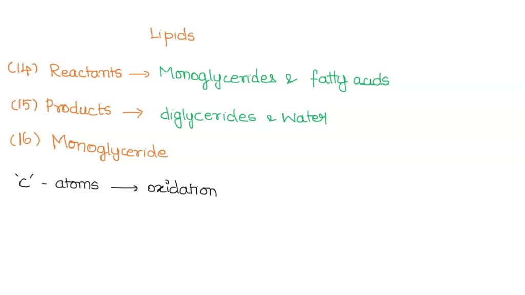 SOLVED: Because a monoglyceride molecule has more carbon atoms than a ...