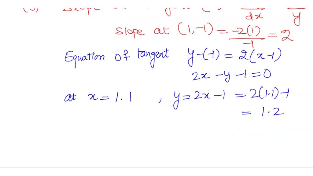 SOLVED: A function y = f(x) satisfies the differential equation 4 with ...