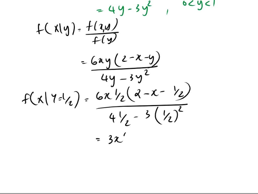 SOLVED: Random variables X and Y have joint PDF f(x,y)=4e-2x,for 0