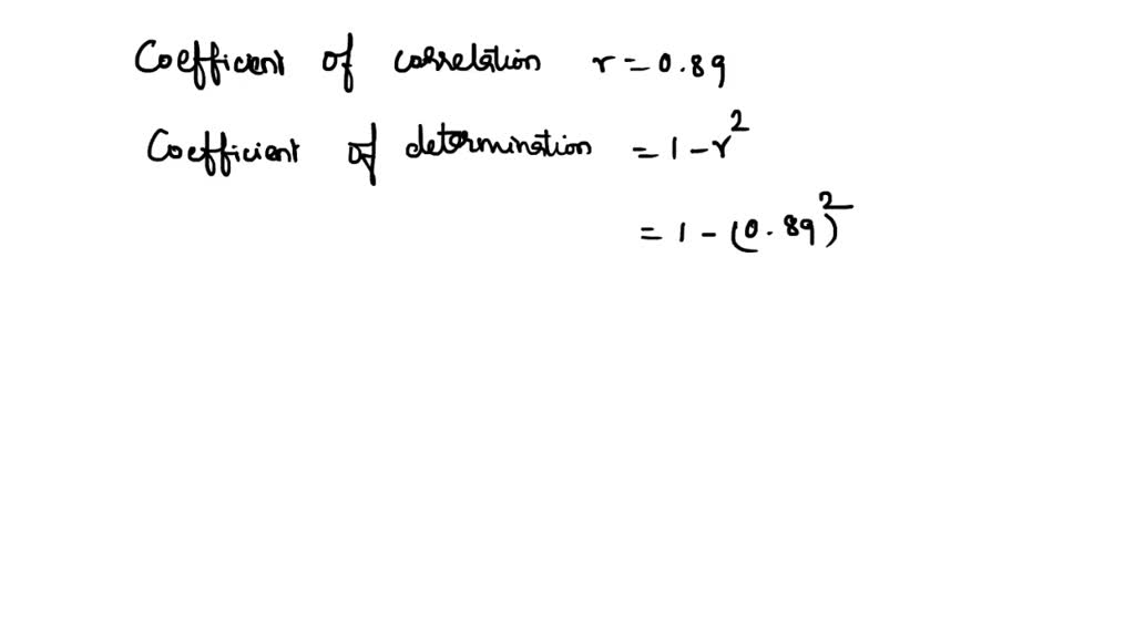 Solved Use The Linear Correlation Coefficient Given To Determine The