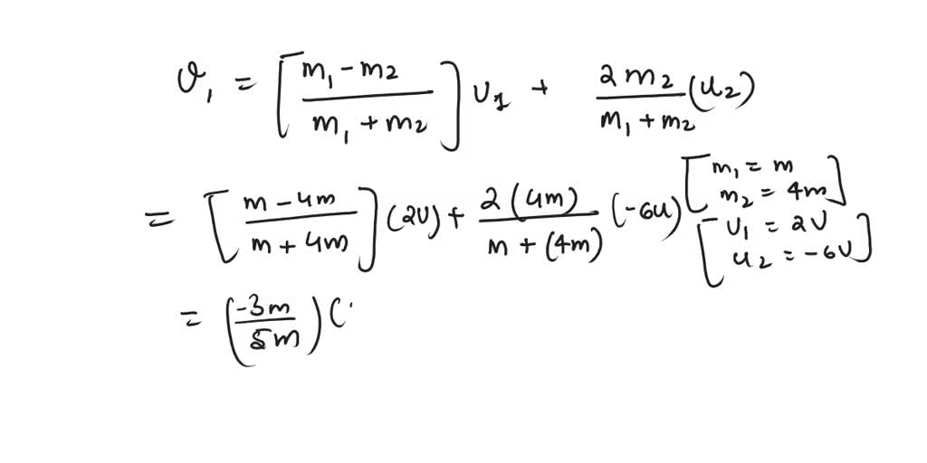 SOLVED: Two small uniform smooth spheres A and B of equal size and mass m and 4m respectively ...