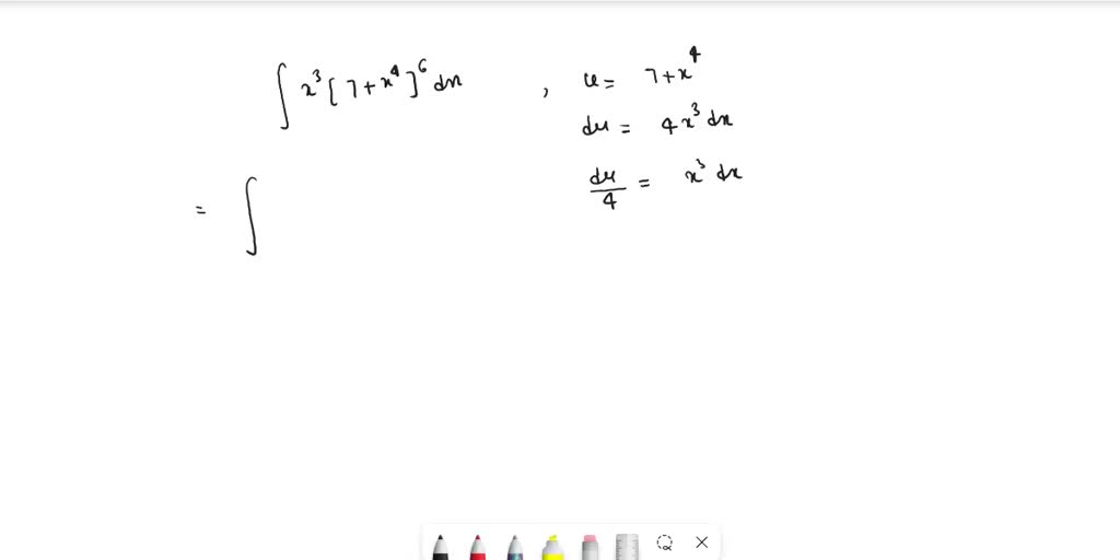 SOLVED: Evaluate the integral by making the given substitution. (Use C for the constant of ...