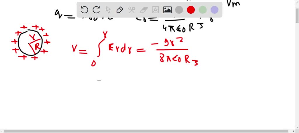 SOLVED: Consider a conducting sphere with radius R and charge Q. The electric potential inside ...