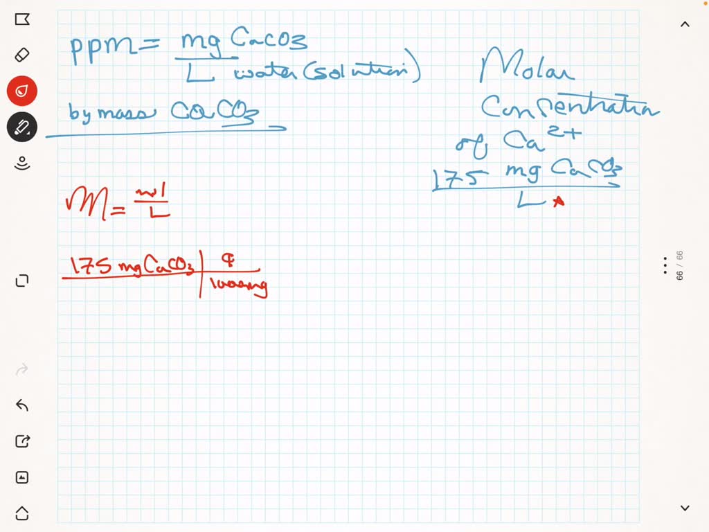 A Water Sample Contains 200 Mg Of CaSO4 Per Liter Calculate The