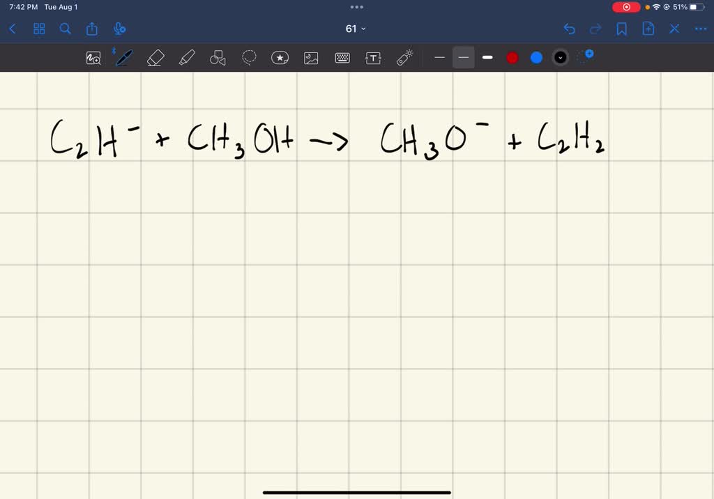 SOLVED: In the following reaction, which is the acid, which is the base ...