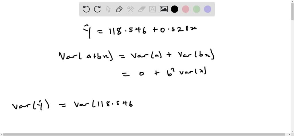 SOLVED: For the following data; fit a simple linear regression model y ...