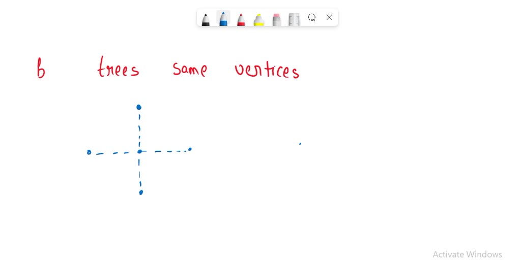 SOLVED: Find and draw two connected, non-isomorphic graphs that. have the same number of ...