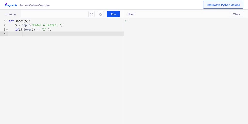 SOLVED: Write a function: def solution (S) that, given a string S of ... SOLVED: Write a function: def solution (S) that, given a string S of ...