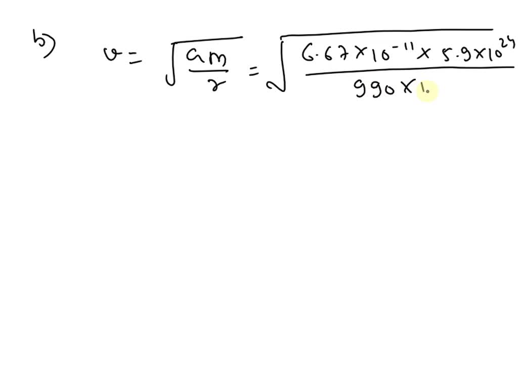 SOLVED: (a)Calculate the work (in MJ) necessary to bring a 100 kg ...