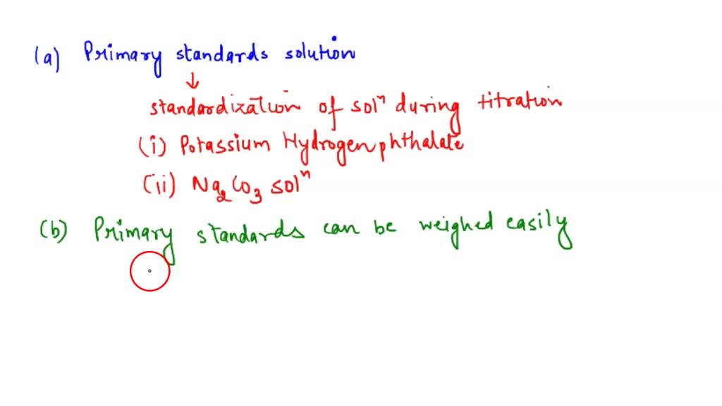 SOLVED: In an analytical experiment, Volumetric Standardization of ...