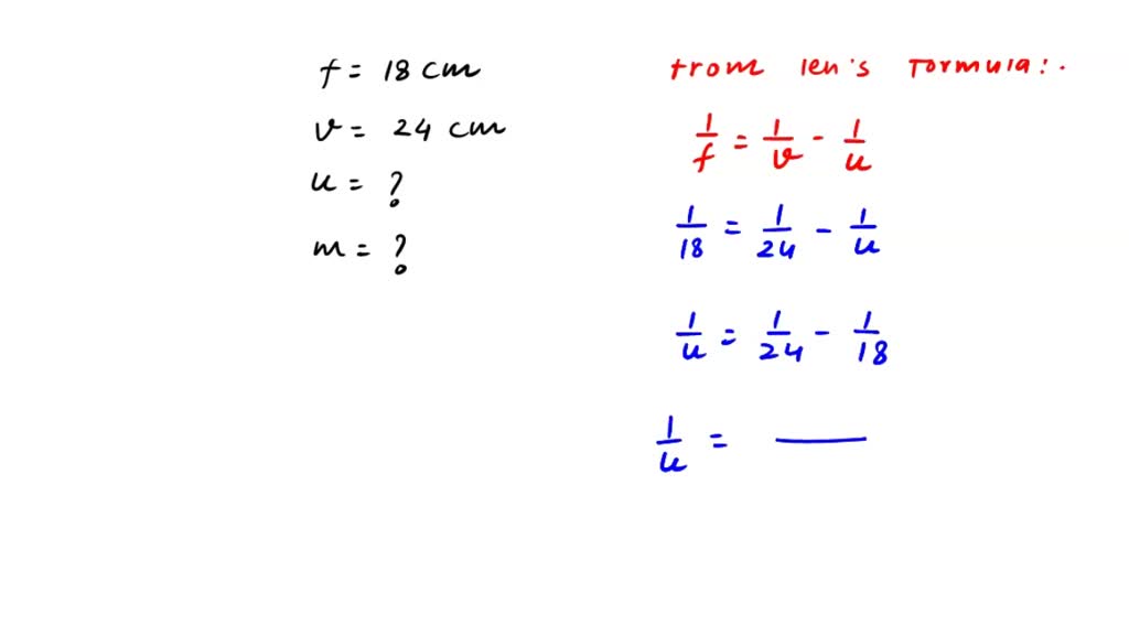 SOLVED: At what distance should an object be placed from a convex lens ...