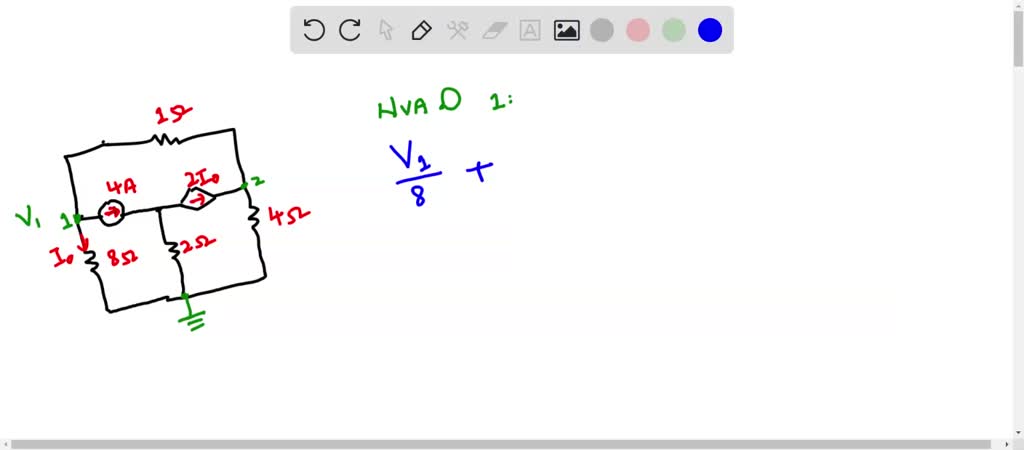 SOLVED: 3.10 Find Io in the circuit of Fig: 3.59. 19 4 A 8 9 2 9 49 Figure 3.59 2lo 6