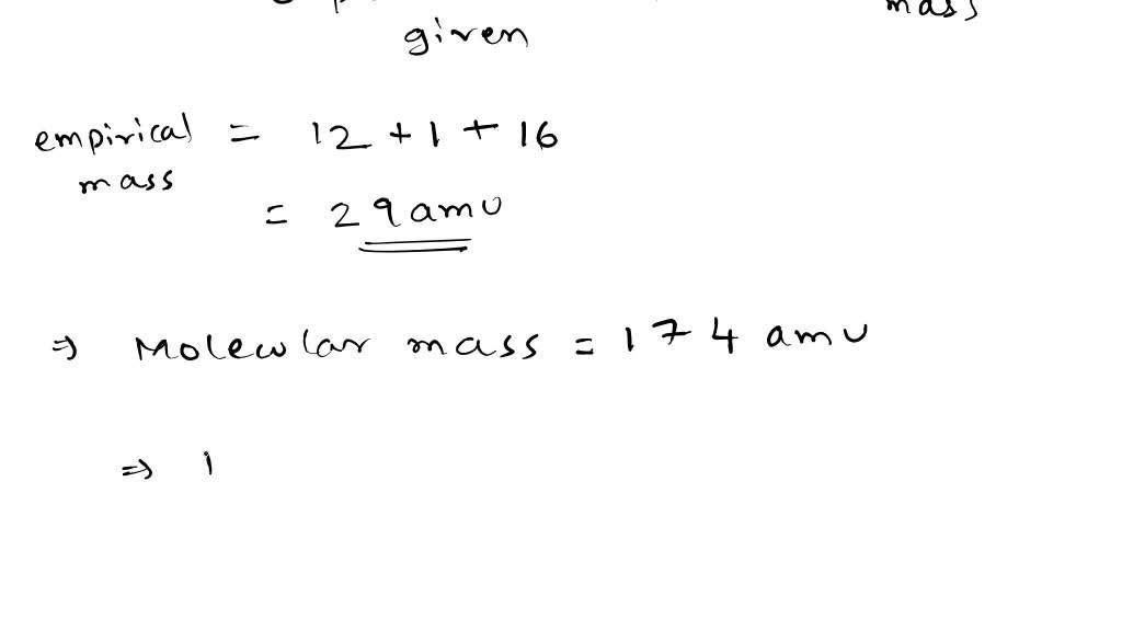SOLVED: CHO Chemical Formula: CsHeO Molecular Weight 84.12 Chemical ...
