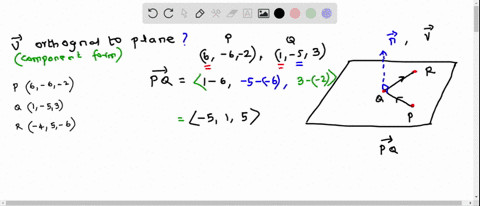 (1 point) Given two vectors p = (-1, -3, -3) and q = (7, -6,...