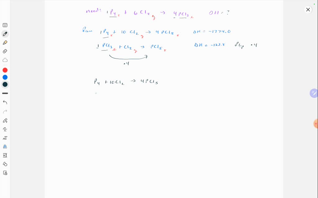 SOLVED: Calculate the enthalpy change (∆H) for the formation of liquid ...