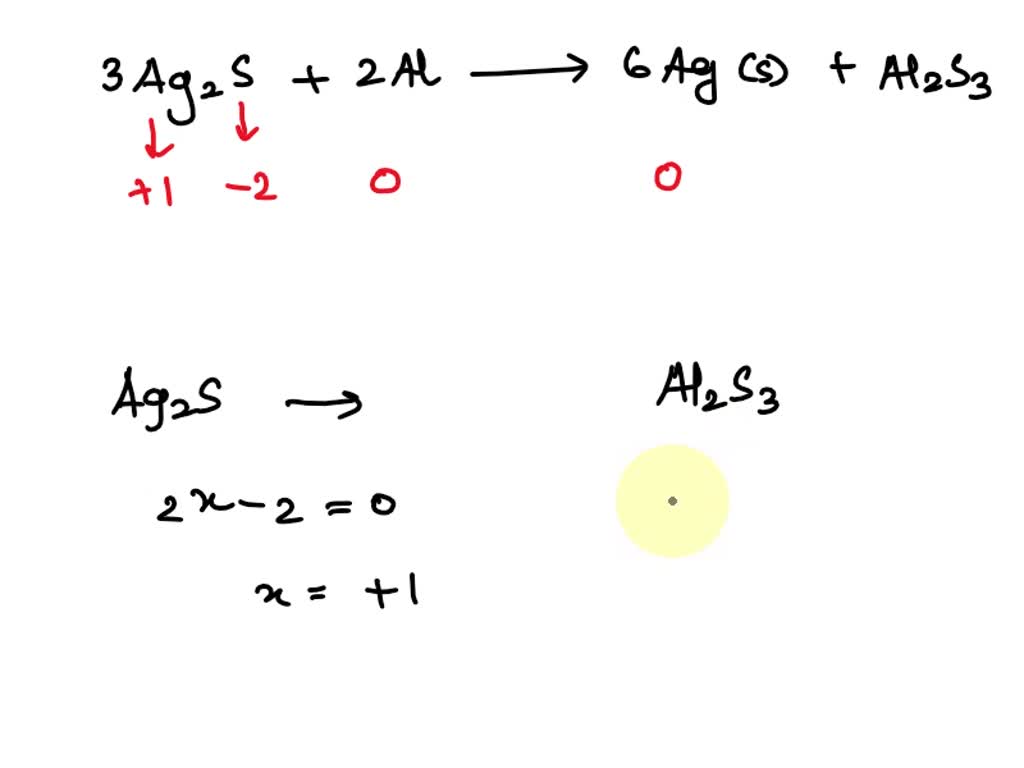 SOLVED: Consider the following reaction for silver tarnishing: 3Ag2S(s ...