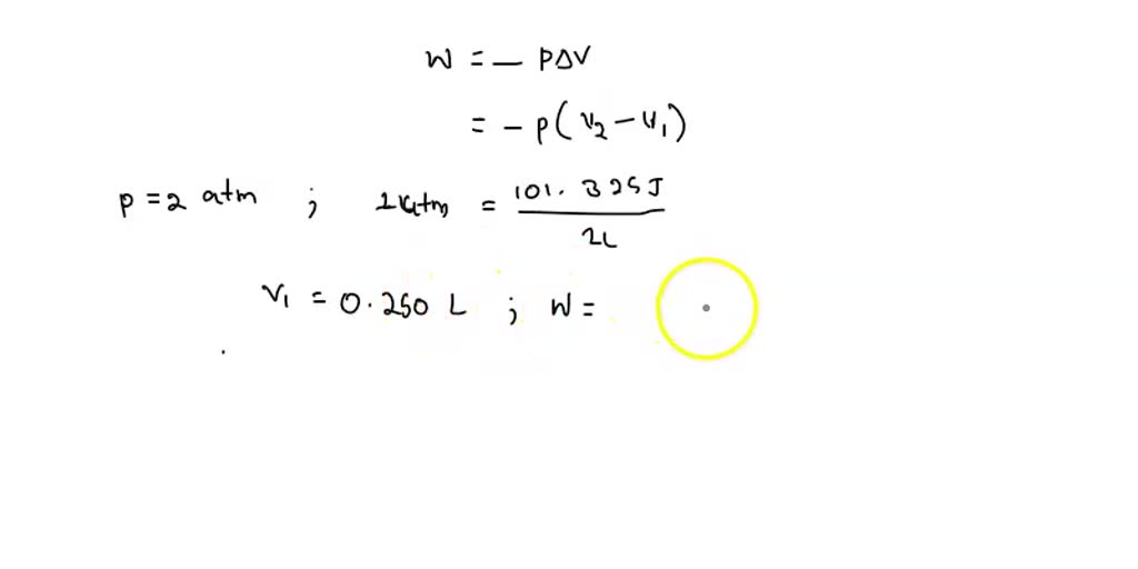 SOLVED: Q5. A cylinder with a moving piston expands from an initial ...
