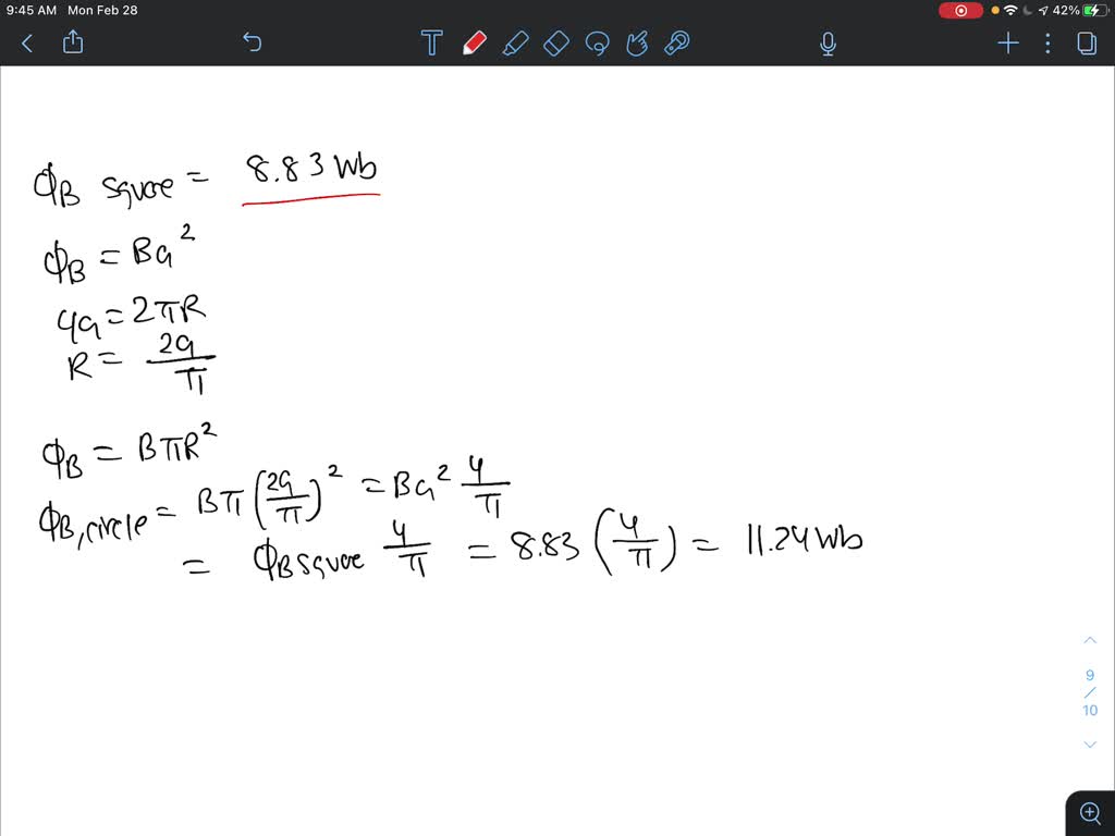 SOLVED:A square loop of wire consisting of a single turn in perpendicular to uniform magnetic ...