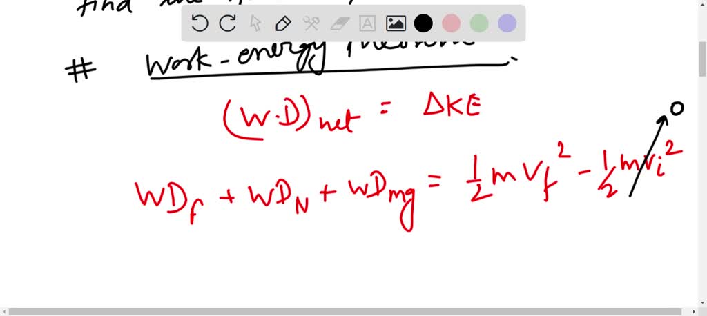 SOLVED: Give an example of any force that does work on a system: Then ...