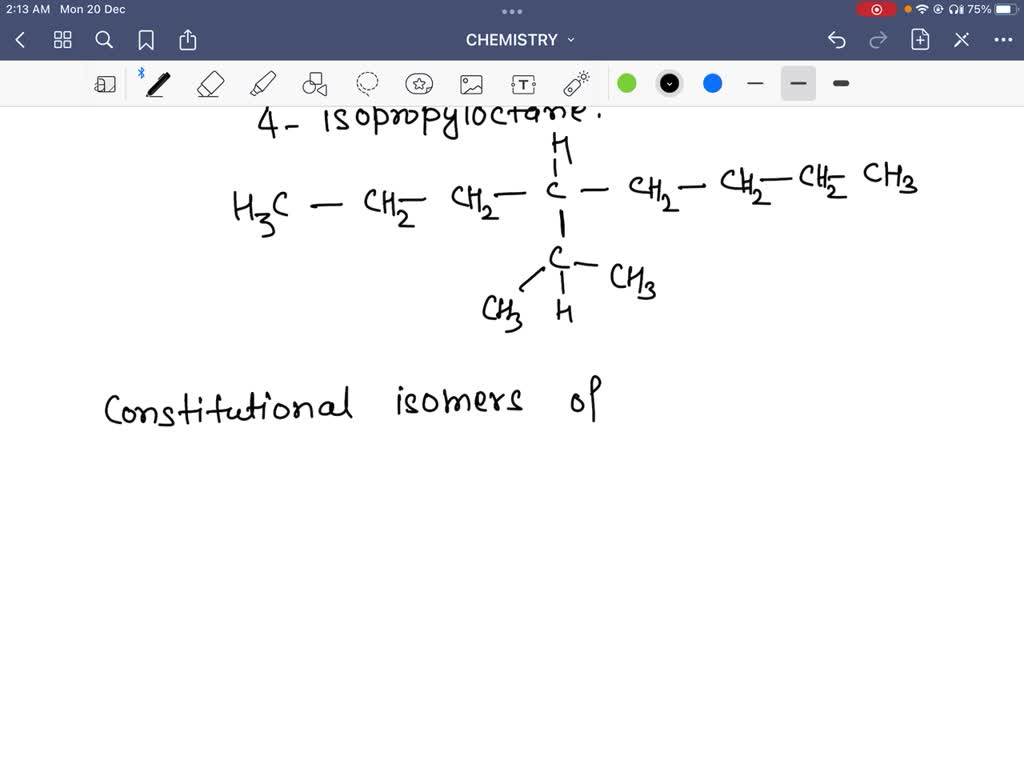 SOLVED: Which of the following are constitutional isomers of 4 ...