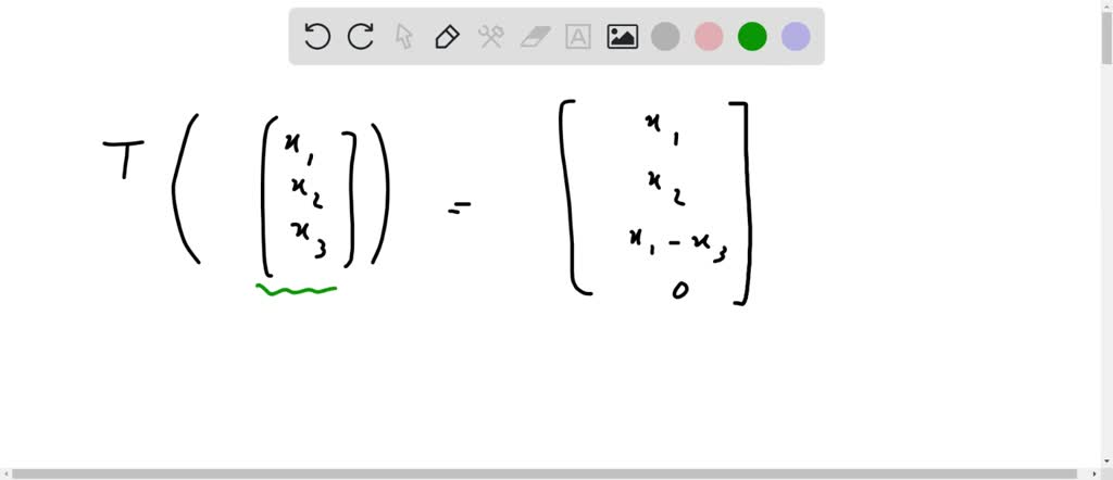 SOLVED: Question 8 Find the domain and codomain of the transformation T defined by the formula ...