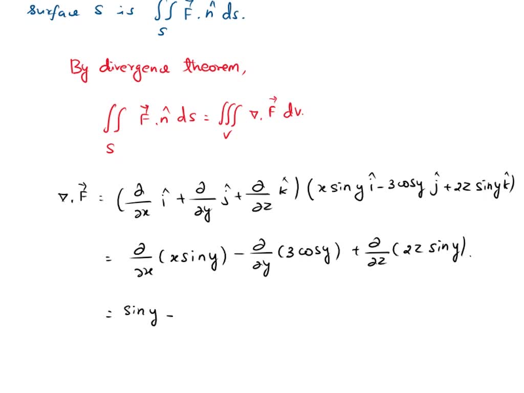 SOLVED: a) Let S be the portion of the plane 3x + 4y + 5z = 60 in the ...