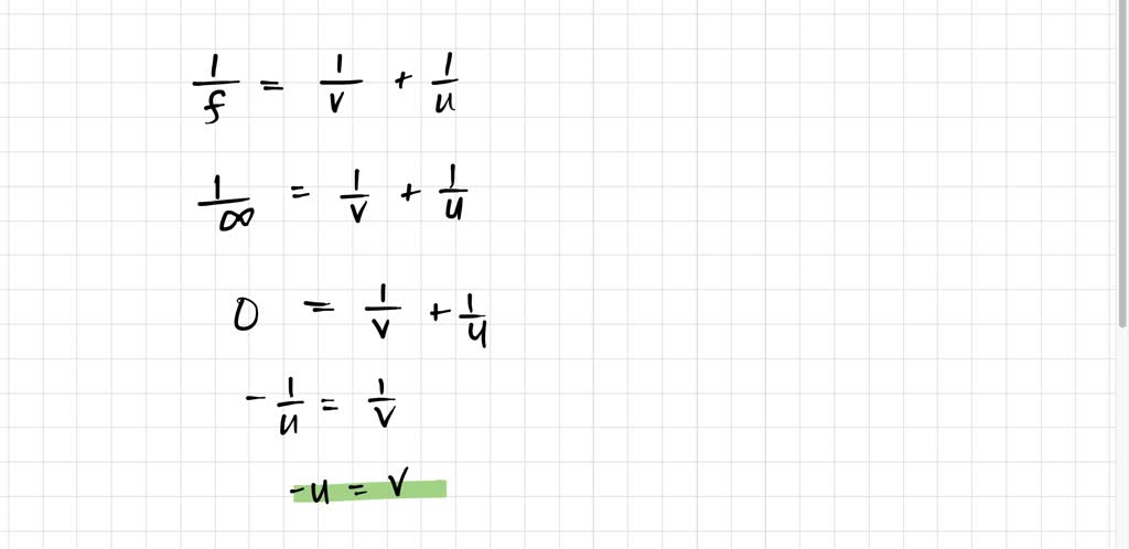 SOLVED: Mirror equation relates height of object and height of ima