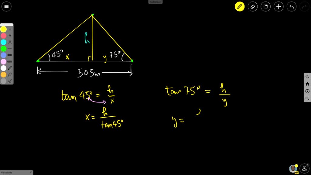 SOLVED:To measure the height of the cloud cover at an airport_ worker ...