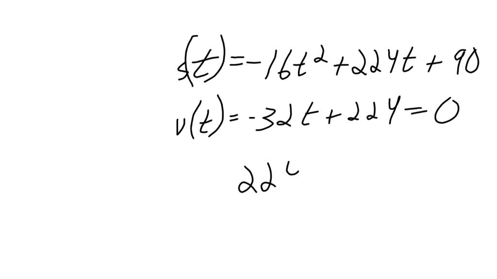 SOLVED: An arrow is launched upward with a velocity of 96 feet per ...