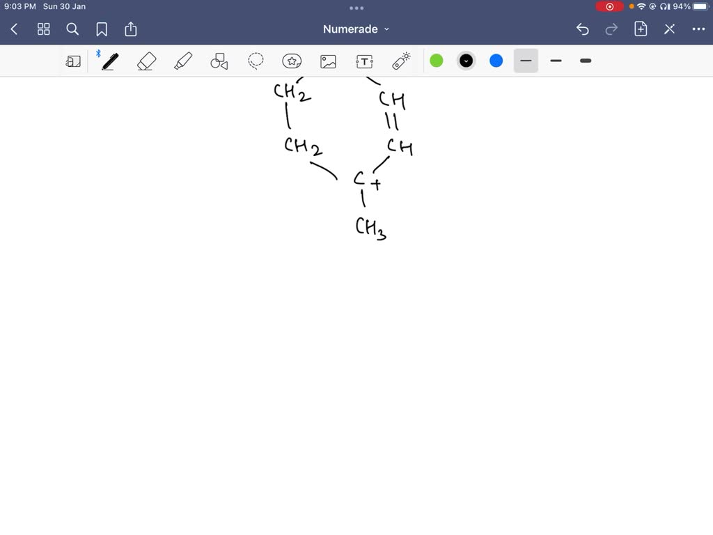 SOLVED: The 3D image below is that of an allylic carbocation ...