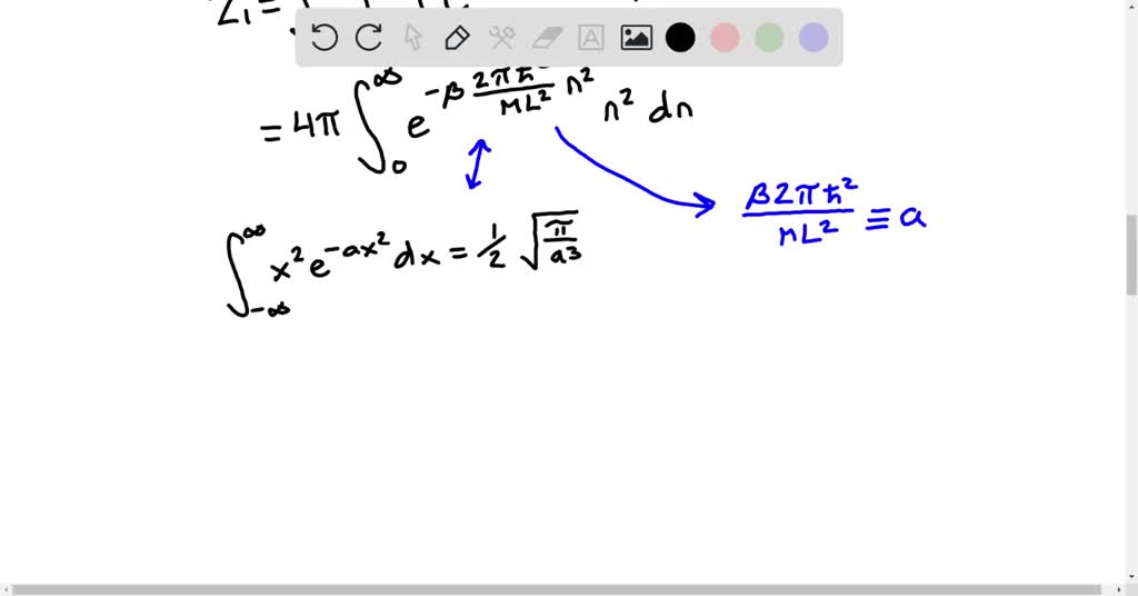 SOLVED: A classical ideal gas of N particles lies on a two-dimensional surface. Show that in ...