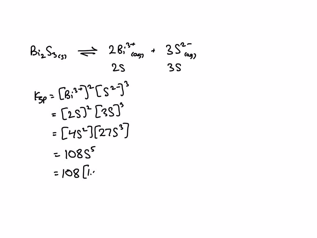 SOLVED: Solubility of 1.0 x 10^-5 mol/L at 25Â°C. Calculate the Ksp ...