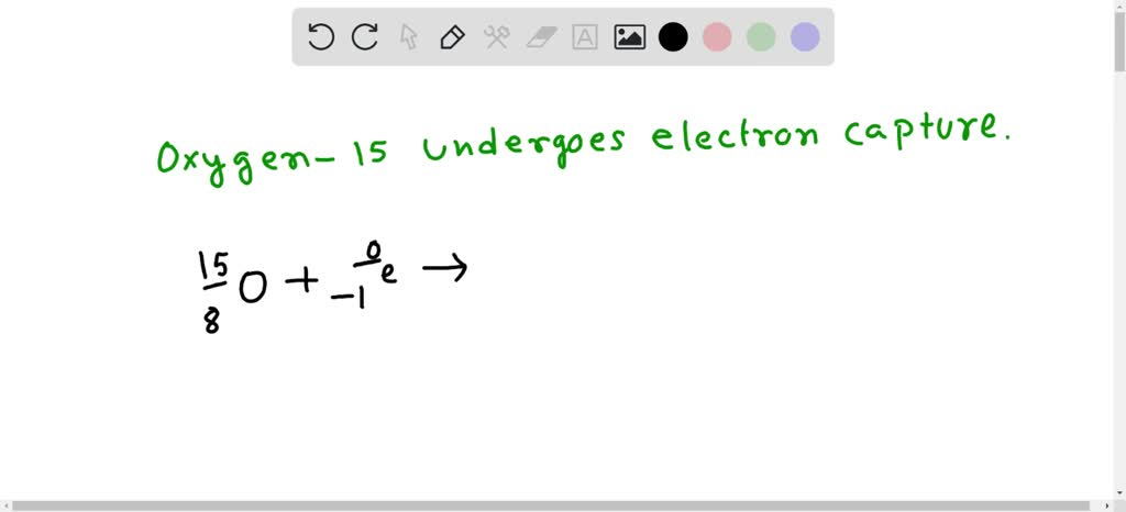 SOLVED: A nucleus of chromium-51 undergoes electron capture. Write out ...
