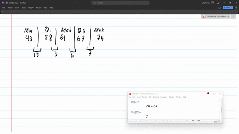 consider the boxplot below box plot with five point summary 38102038 a what quarter has the ...