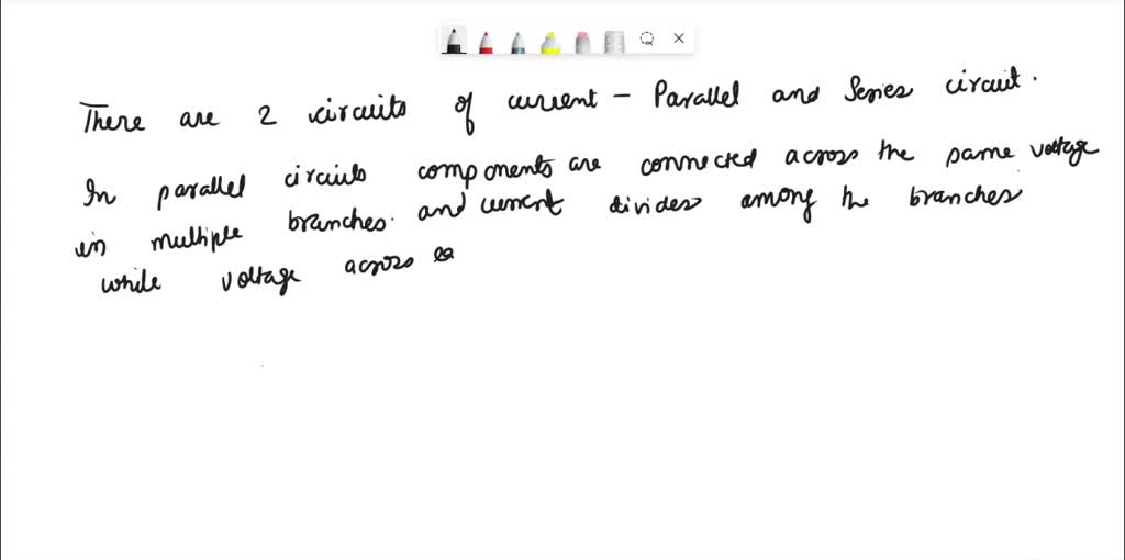 SOLVED: 'PLEASE HELP ASAP!!! CORRECT ANSWER ONLY PLEASE!!! The two main types of circuits are ...