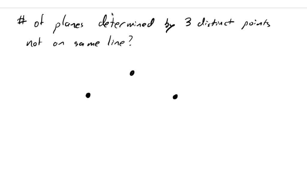 SOLVED: Three distinct lines, all contained within a plane, separate that plane into distinct ...