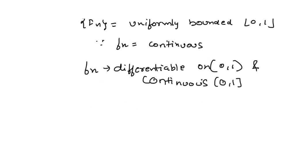 SOLVED: 2: Consider the set A := sin(nt)n=1^infty on [0, pi /2]. Is A uniformly equicontinuous ...