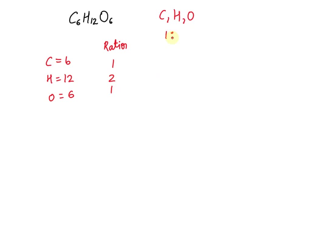 SOLVED: A compound has the molecular formula C6H12O6. Which class of ...