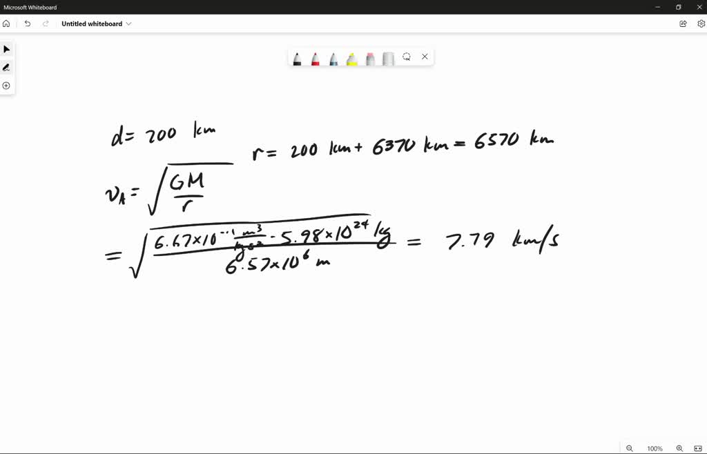 SOLVED: An Earth orbiting satellite is in an orbit with a perigee ...