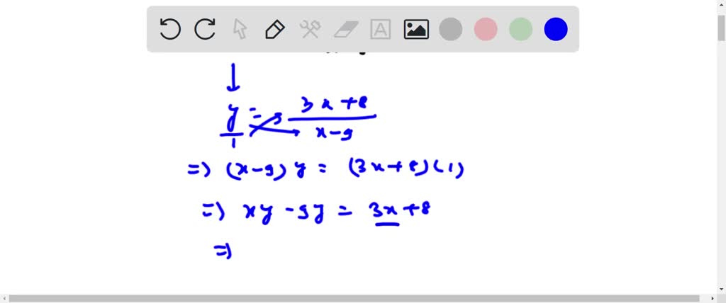 SOLVED: The function flx) = 9x + 3 is one-to-one 51 Find an equation ...
