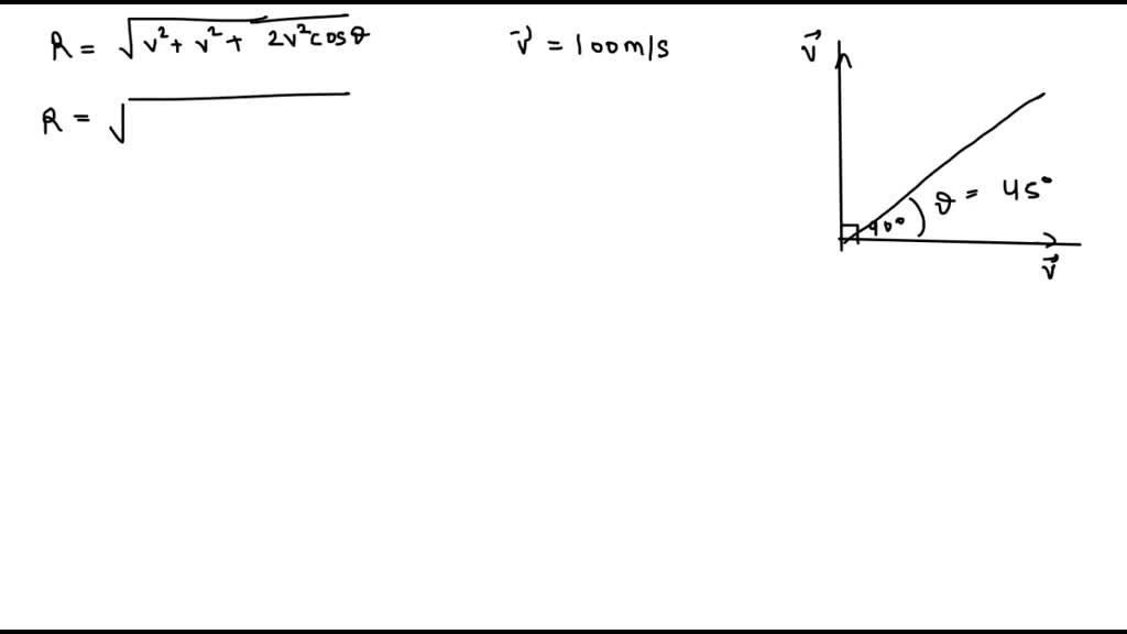 SOLVED Calculate The Magnitude Of The Resultant Of The Pair Of 100km h solved-calculate-the-magnitude-of-the-resultant-of-the-pair-of-100km-h